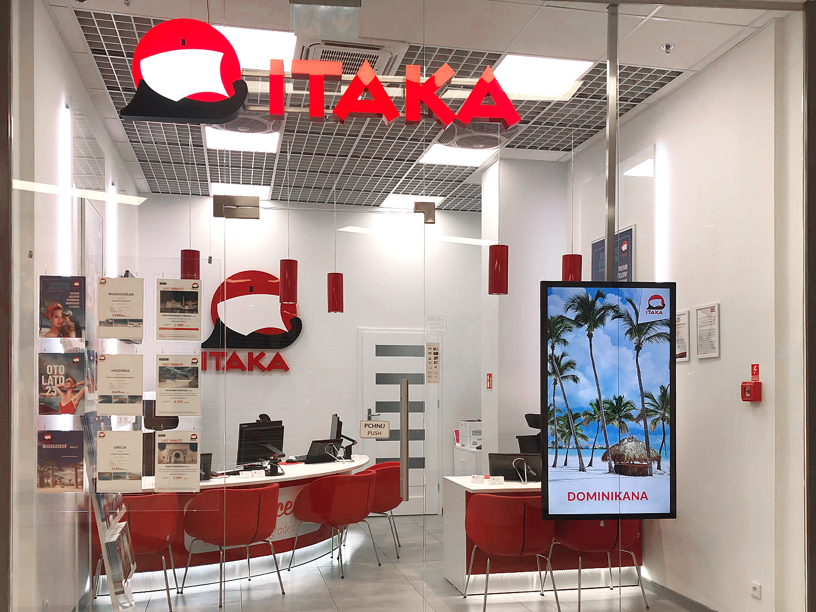 Biuro podróży Itaka - CH Aura, Al. J. Piłsudskiego 16, Olsztyn | ITAKA